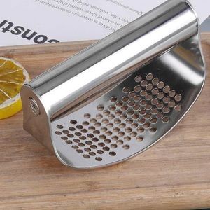 Kitchen | Stainless Steel Garlic Rocker Press Manual Minced Garlic ...